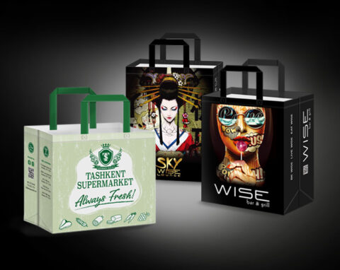 Non-Woven & Window Bags | Custom Packaging-Bags and Boxes | A&A Paper ...